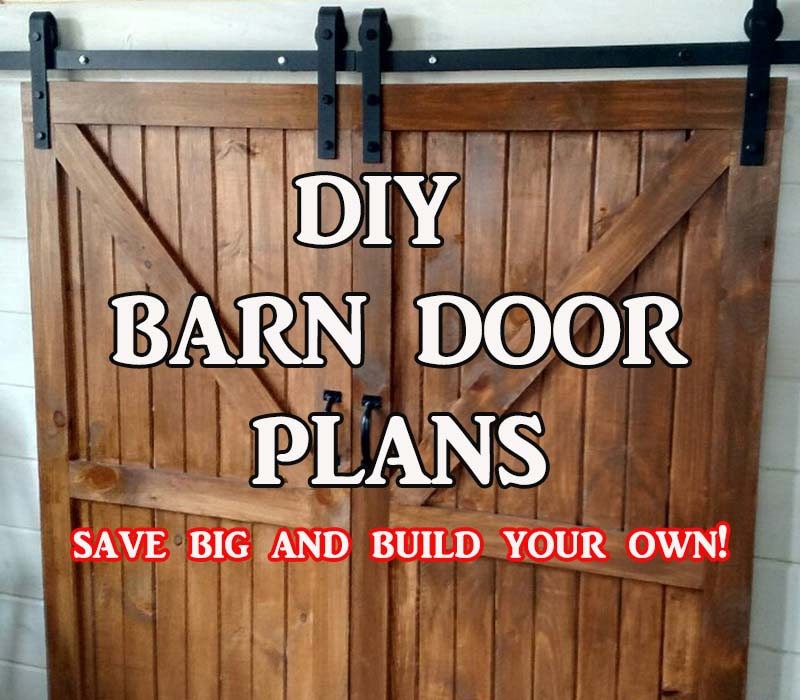 Barn Door Plans Step By Step Building Plans For DIY Barn | Etsy
