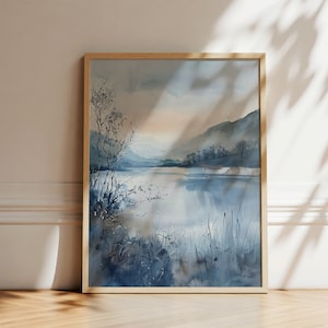 Loch Lomond Watercolour Print, Watercolour Art, Scotland Art Print ...