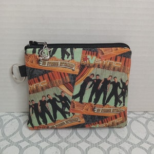 NSYNC No Strings Attached Inspired Handmade Zippered Cotton Fabric Coin ...