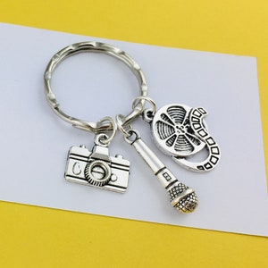 Actor Keyring, Filmmaker Gift for Her Him, Actress Keychain ...