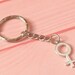 Feminist Keyring Keychain Female Symbol Accessory Girl Power Keyring ...