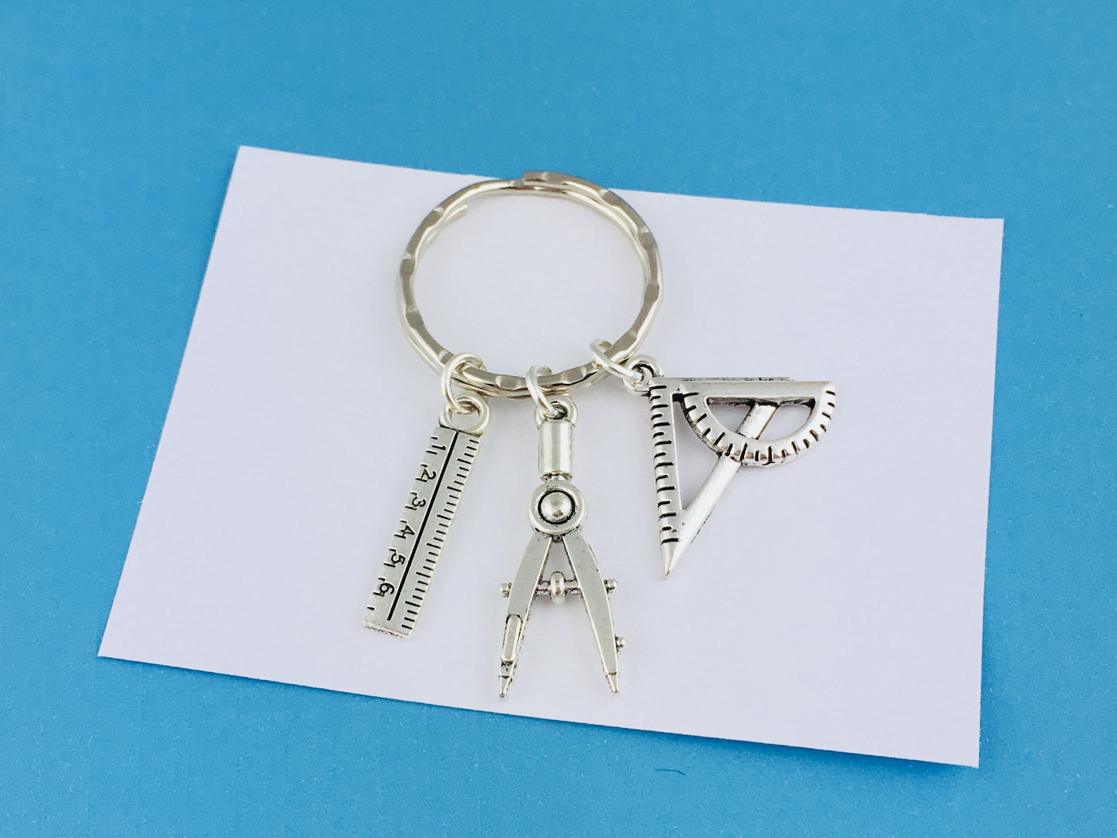 Maths Keyring Math Teacher Gift for Her Science Lover Gift | Etsy UK