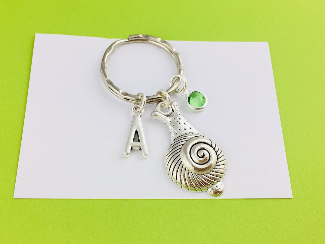 Giant Snail Keyring, Personalised Gifts, Animal Keychain, Meat Eating ...