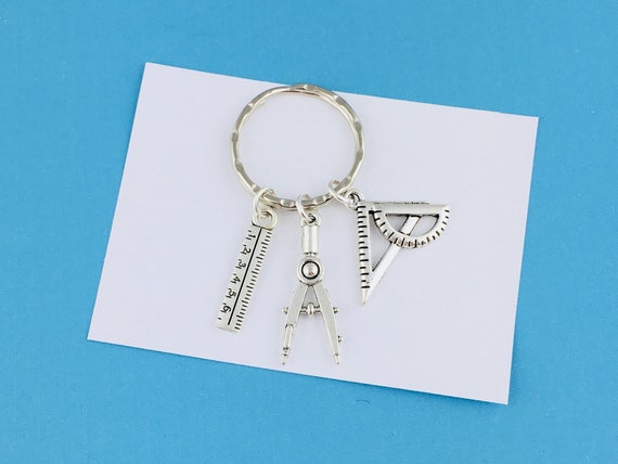 Maths Keyring Math Teacher Gift for Her Science Lover Gift | Etsy UK