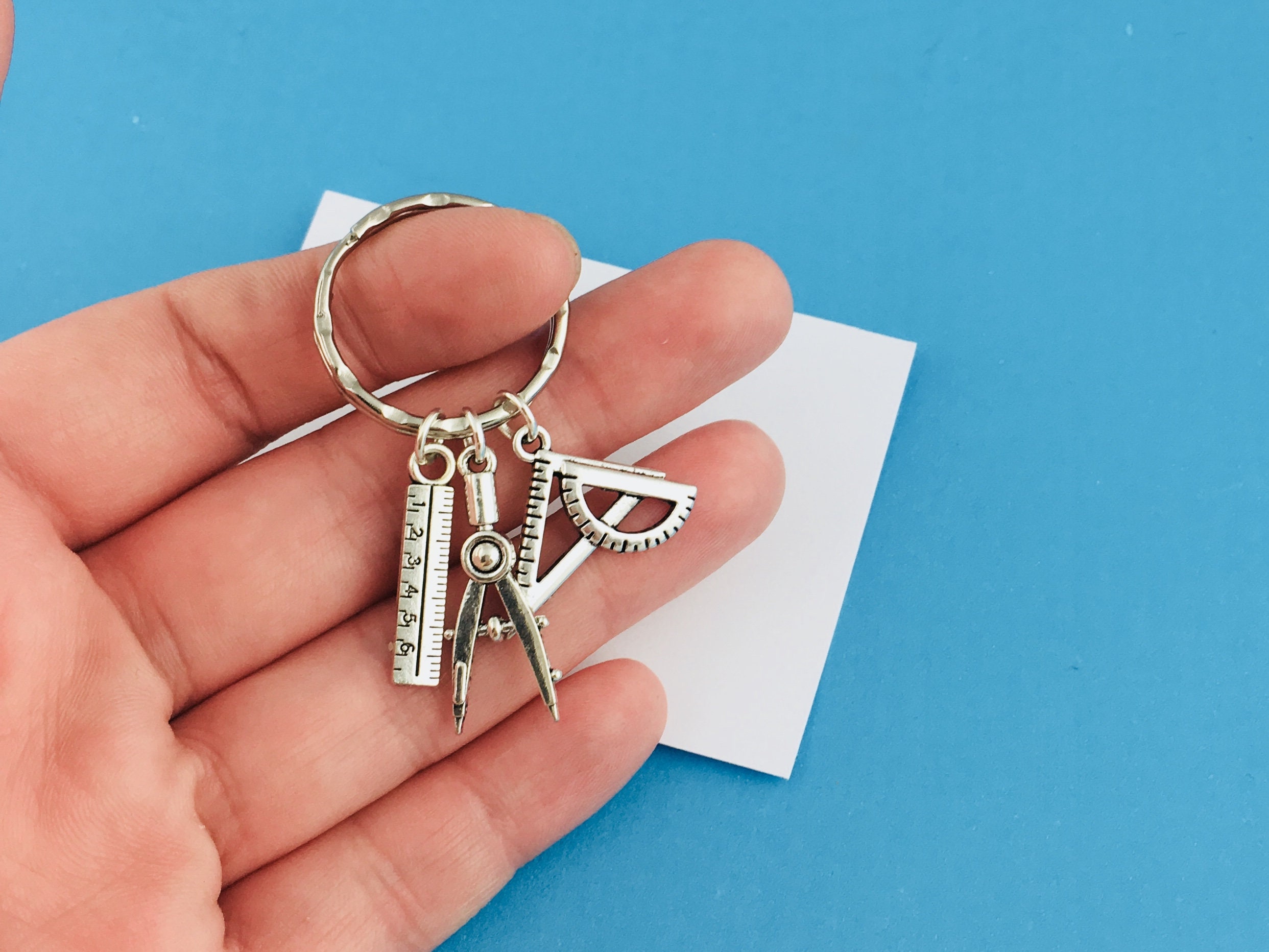 Maths Keyring Math Teacher Gift for Her Science Lover Gift | Etsy Australia