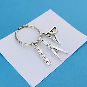 Maths Keyring, Math Teacher Gift for Her, Science Lover Gift for Him ...