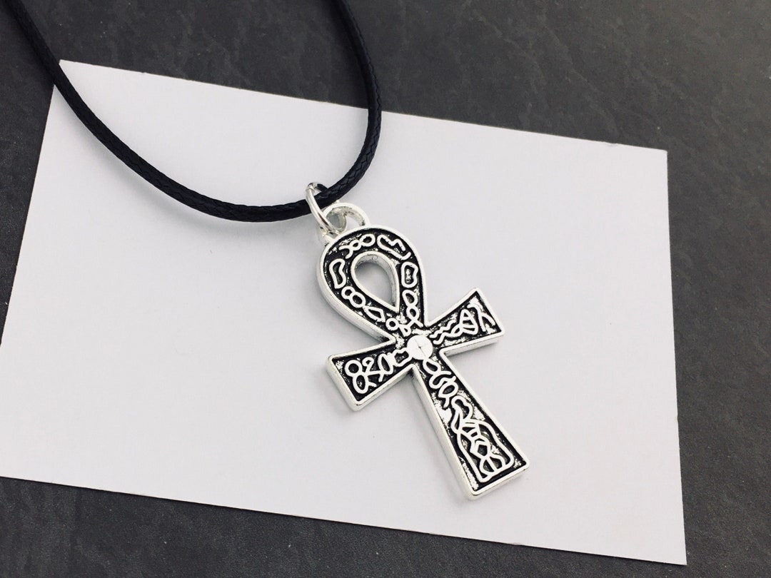 Ankh Choker Necklace, Egyptian Cross, Key of Life Symbol, History ...