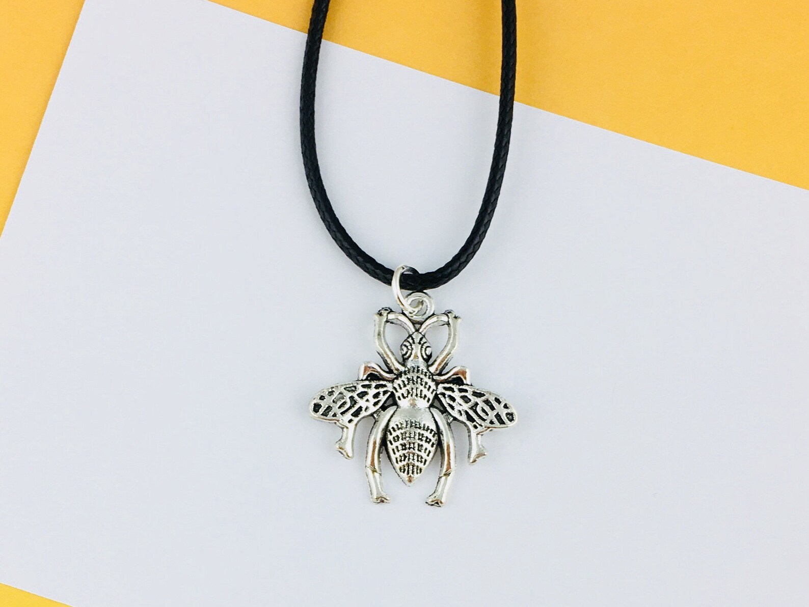 Wasp Necklace Insect Jewelry Bug Lover Gift for - Etsy UK