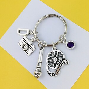 Actor Keyring, Filmmaker Gift for Her Him, Actress Keychain ...