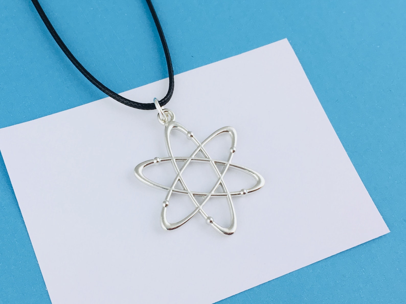 Atom Necklace, Science Necklace, Scientist Gift, Back to School Jewelry ...