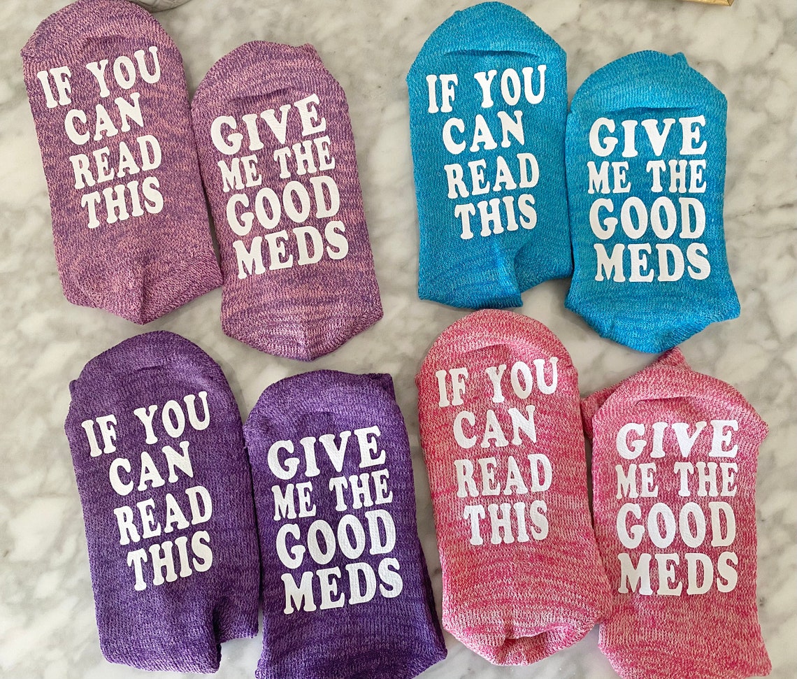 Hospital surgery Labor and delivery socks funny labor socks | Etsy