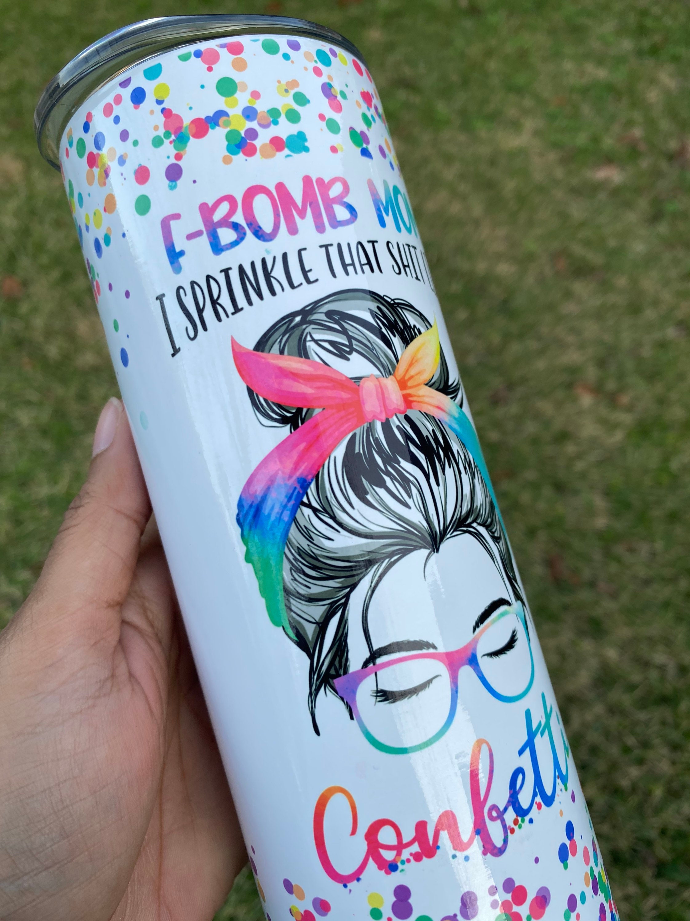 Drink & Barware Kitchen & Dining Home & Living F bomb mom i sprinkle ...