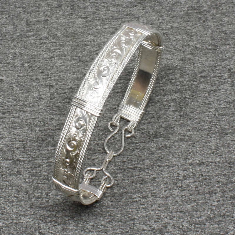 925 Real Silver Bracelet - Etsy
