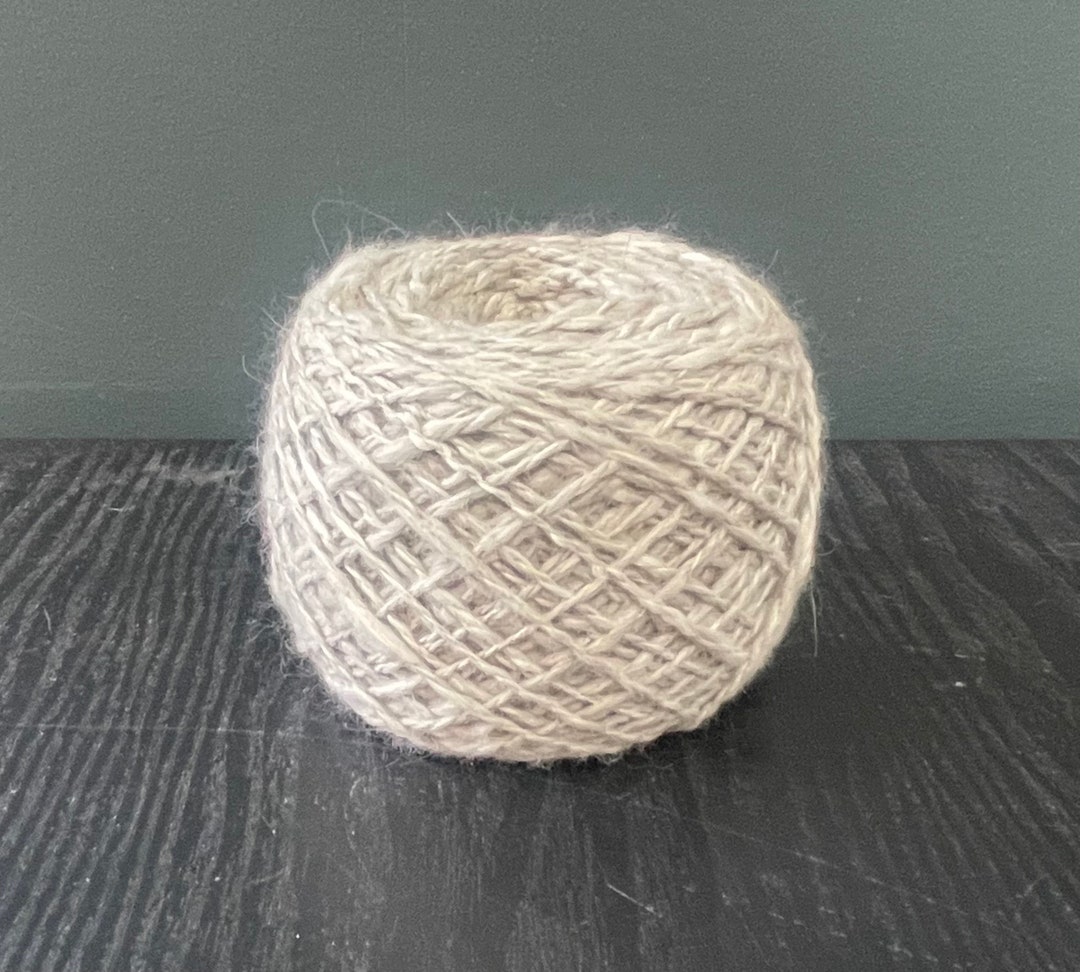 Chocolate 100% English Angora Yarn - Mini Skein - 100 Yds - Etsy