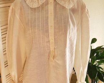 French Lace Blouse - Etsy