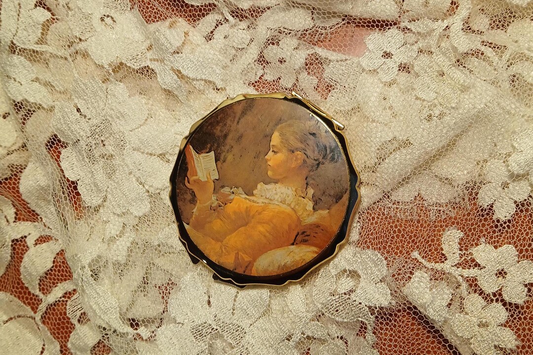 Vintage 60s Made in Japan Compact /mirror/powder - Etsy