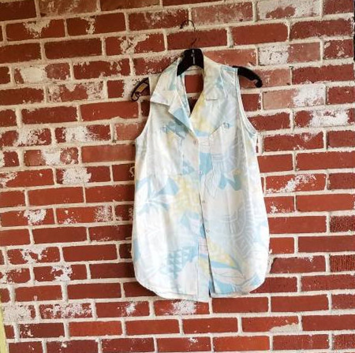 Vintage 80s Keyhole Top Clam Diggers SET Fun Saved by the Bell - Etsy