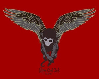 Flying Monkey Shirts - Etsy