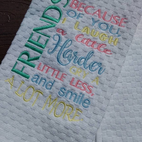 Friendship Kitchen Towels - Etsy