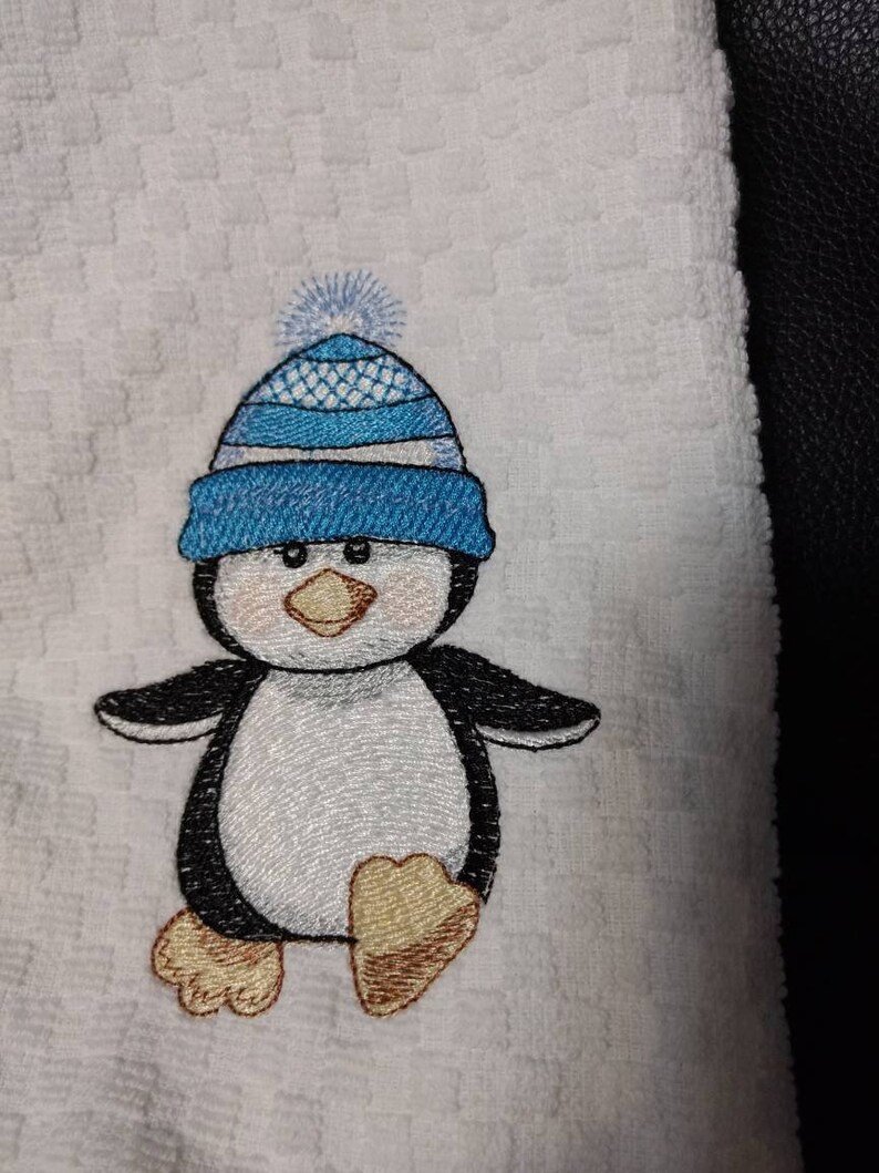 Penguin Kitchen Towels, Kitchen Towels, Love Penguins, Penguin, White ...