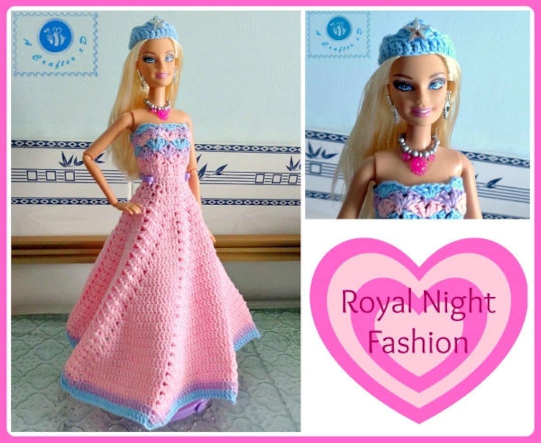 Royal Night Fashion Pdf Crochet Pattern - Etsy
