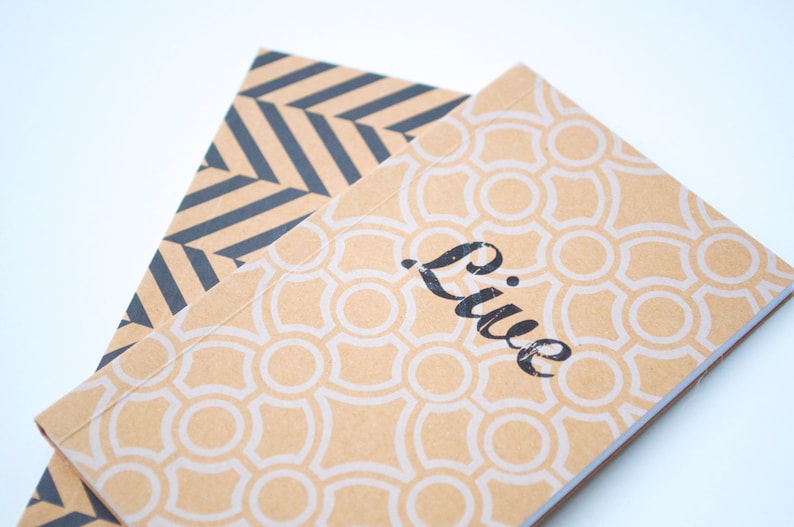Live Notebook Pocketbook Cute Notebook Quote Mini - Etsy