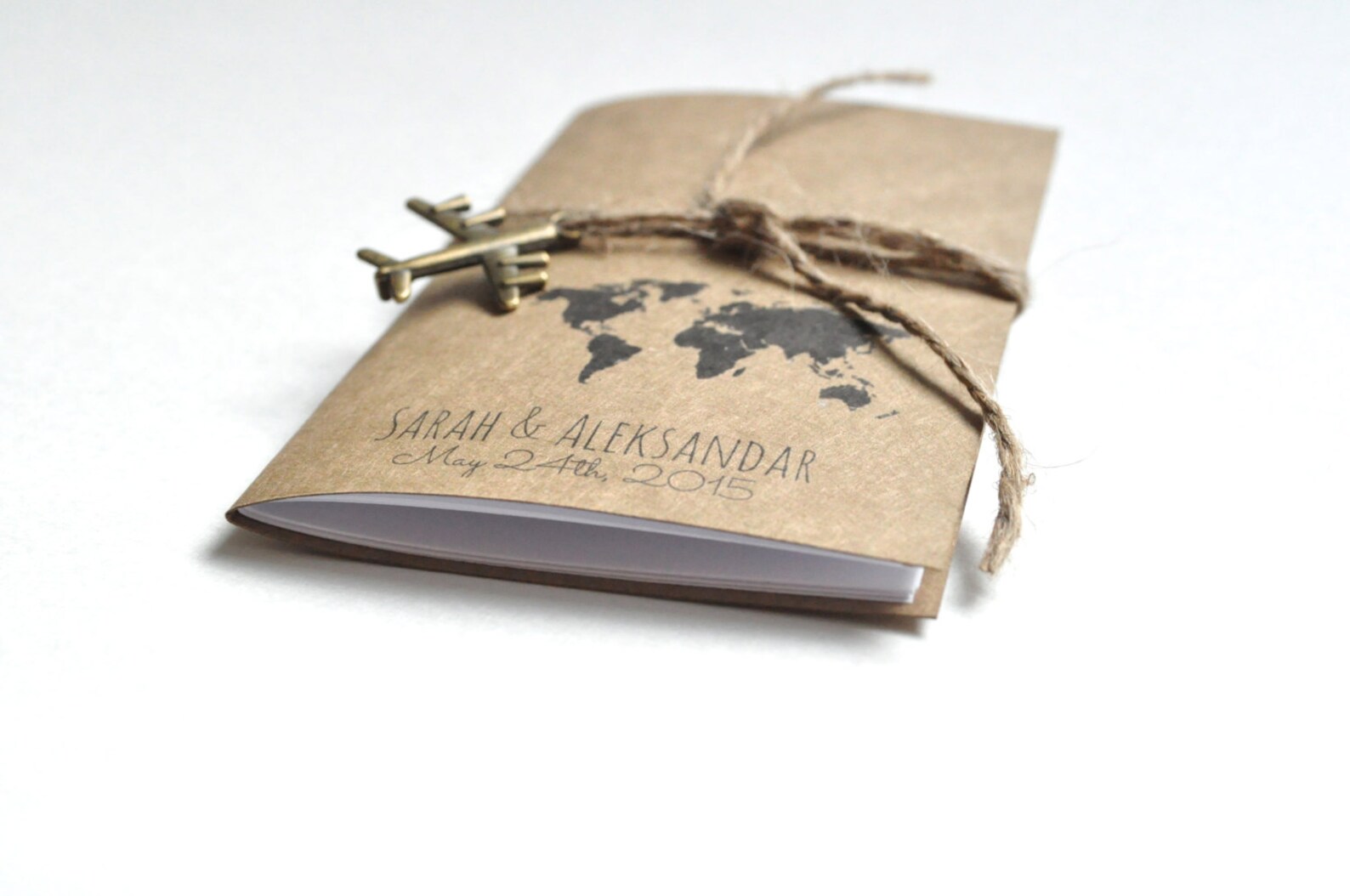 Custom Wedding Favor Notebooks Unique Favors Travel Theme - Etsy Canada