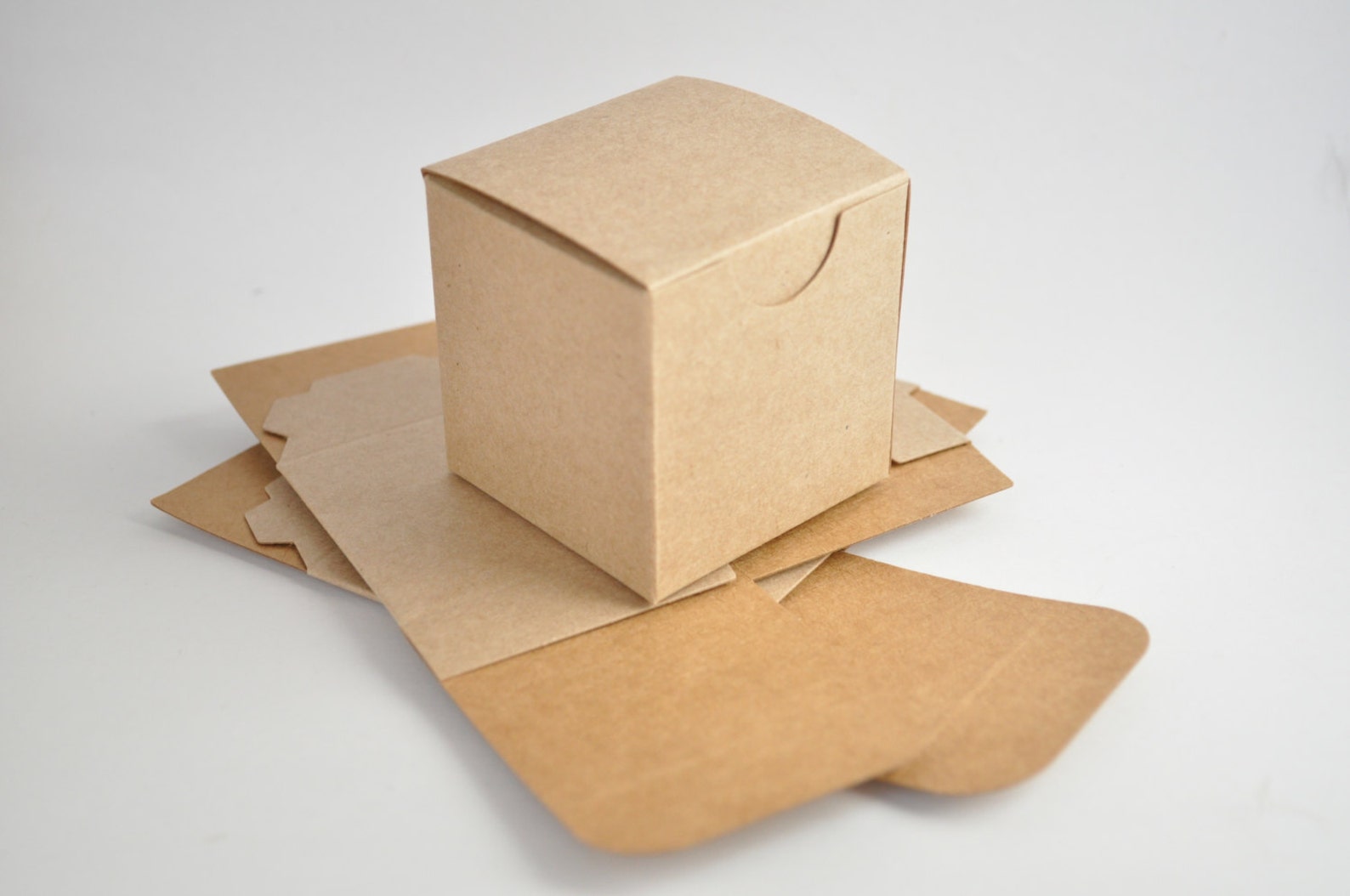 Mini Brown Kraft Boxes, 50, Small Gift Box, Small Brown Box, Mini Favor ...