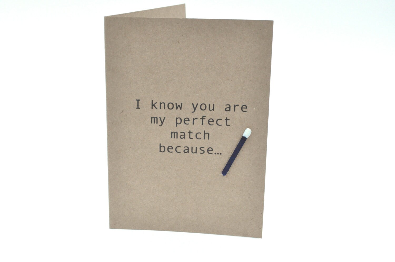 Perfect Match Card Anniversary Card Cute Anniversary Card - Etsy