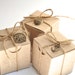 Mini Brown Kraft Boxes 50 Small Gift Box Small Brown Box - Etsy