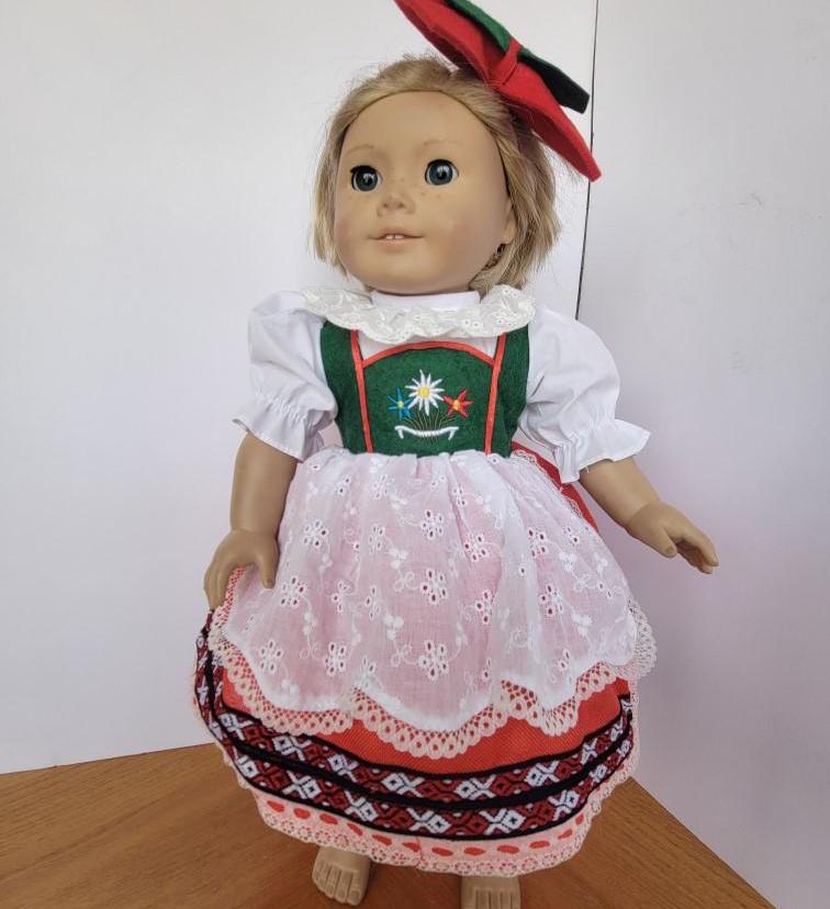 Switzerland Traditional Clothing For Girls