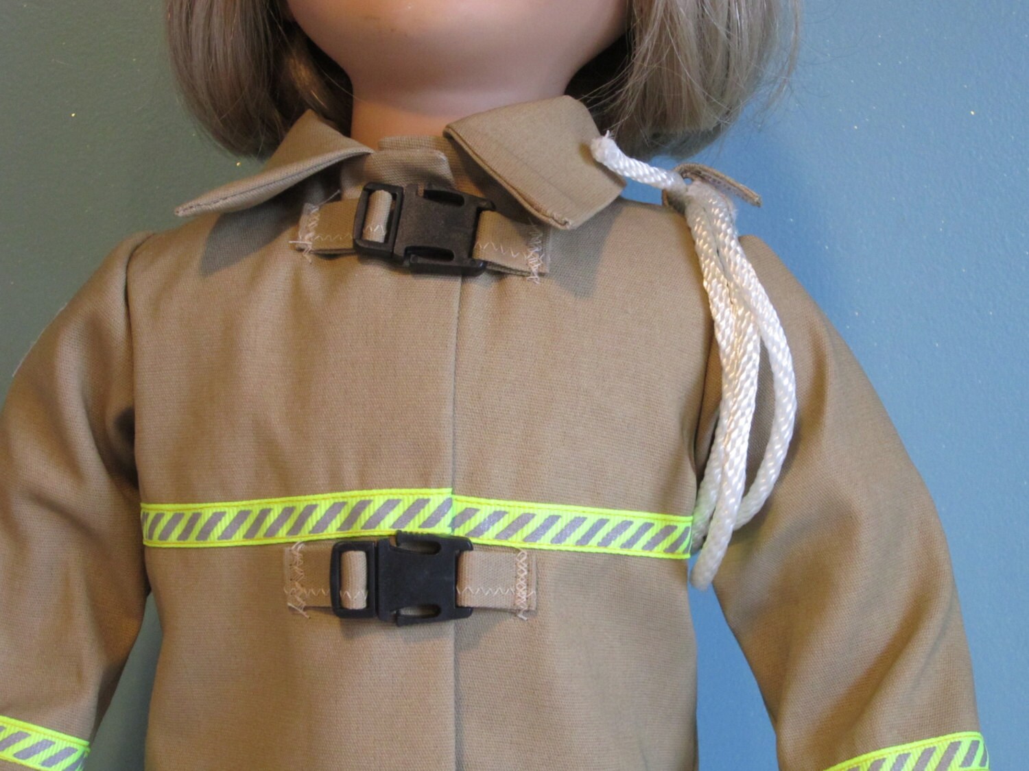 FIREFIGHTER OUTFIT: Jacket & Pants With Reflective Trim Fits - Etsy