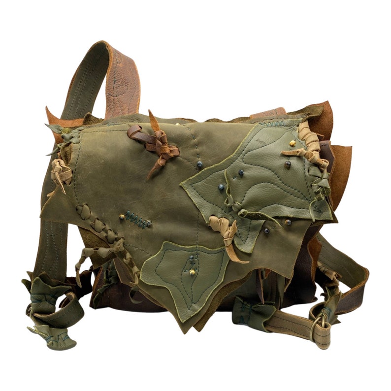 Forager Backpack Leather Hiking Backpack Handmade Leather - Etsy