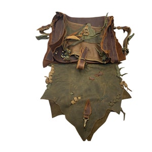 Forager Backpack, Leather Hiking Backpack, Handmade Leather Backpack ...