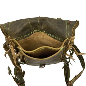 Small Leather Backpack Purse, Handmade Leather Bag, Leather Backpack ...