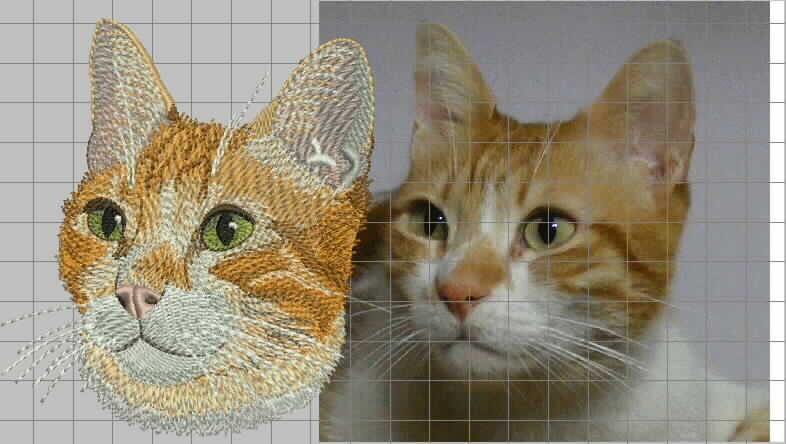 Ginger Cat Embroidery Design. Design for Embroidery Machine. - Etsy