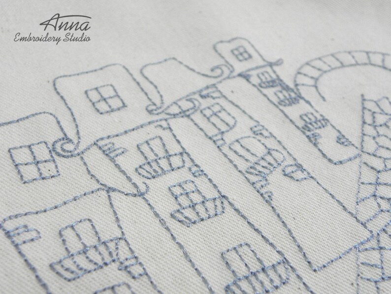 Embroidery Design. Two Cats on a Roof. Designs for Embroidery | Etsy