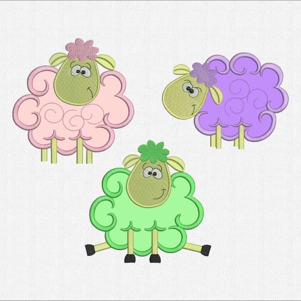 Lamb Embroidery - Etsy