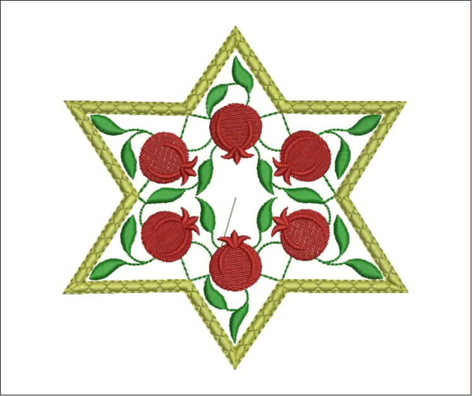 Star of David Embroidery Design. Design for Embroidery - Etsy