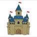Medieval Castle Embroidery Design: Machine Embroidery File (5.4x7.8) - Etsy