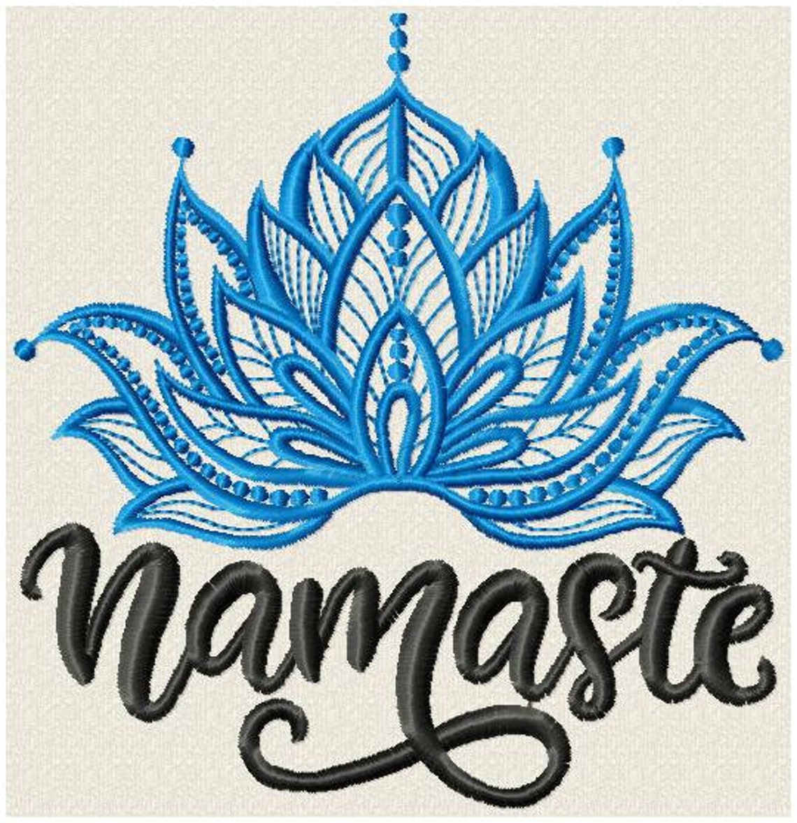 Namaste Embroidery Design for 6'' Hoop. Design for - Etsy