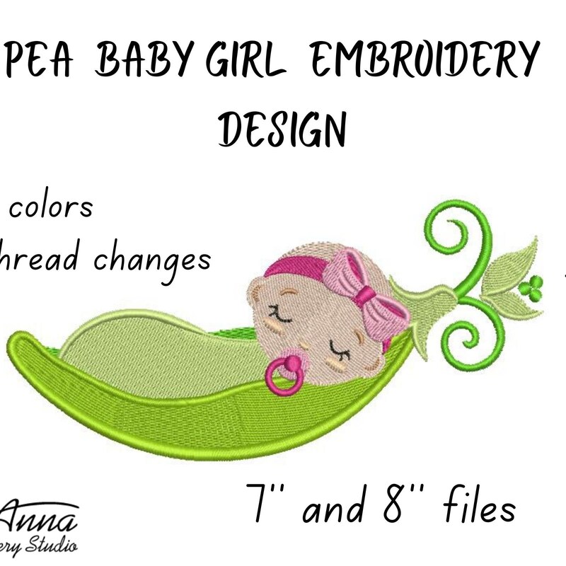 Sweet Pea Machine Embroidery - Etsy