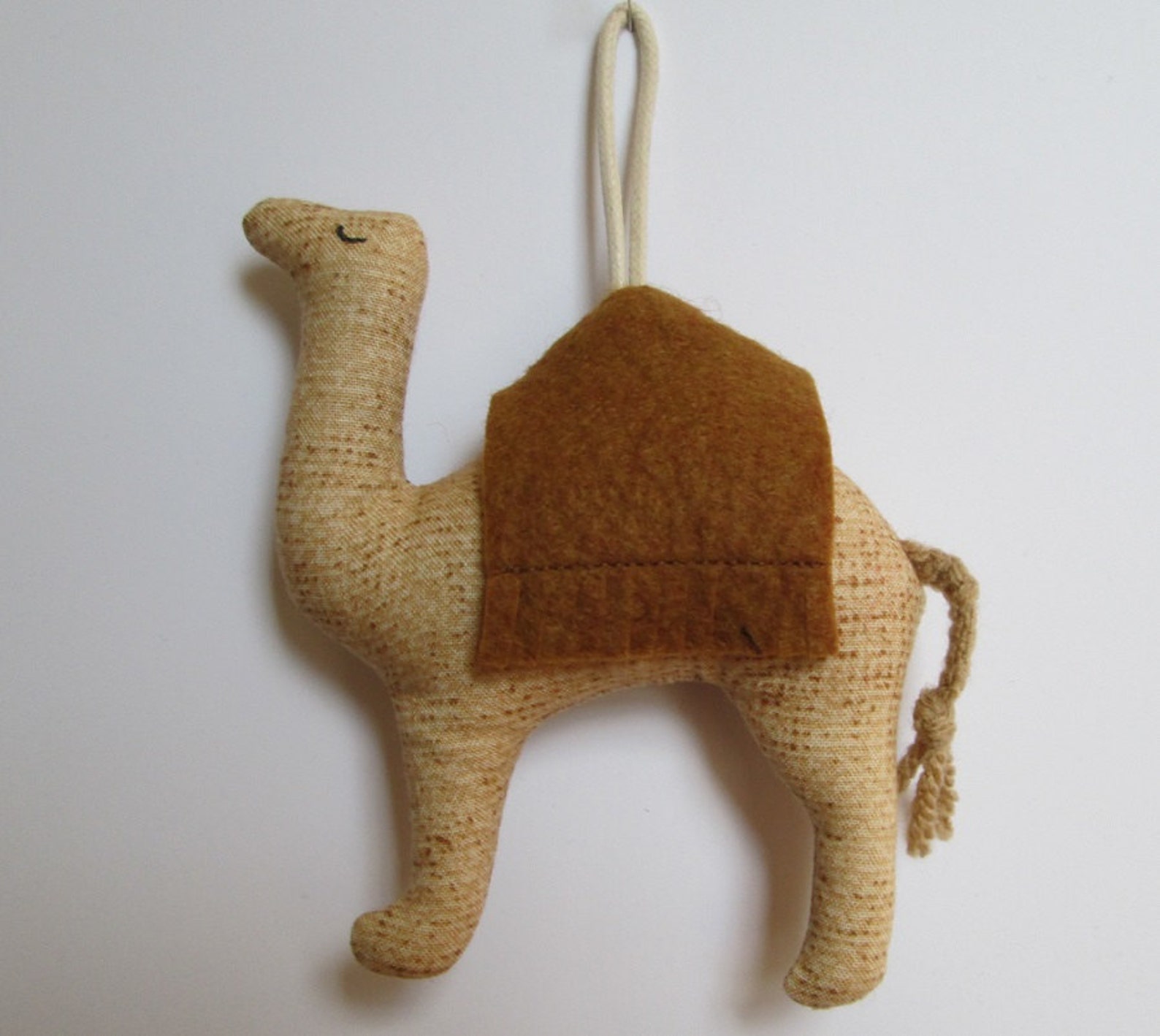 3 OPTIONS Fabric Camel Keychain Ornament Accessory - Etsy