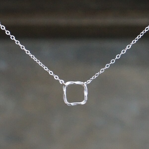 Square Pendant - Etsy