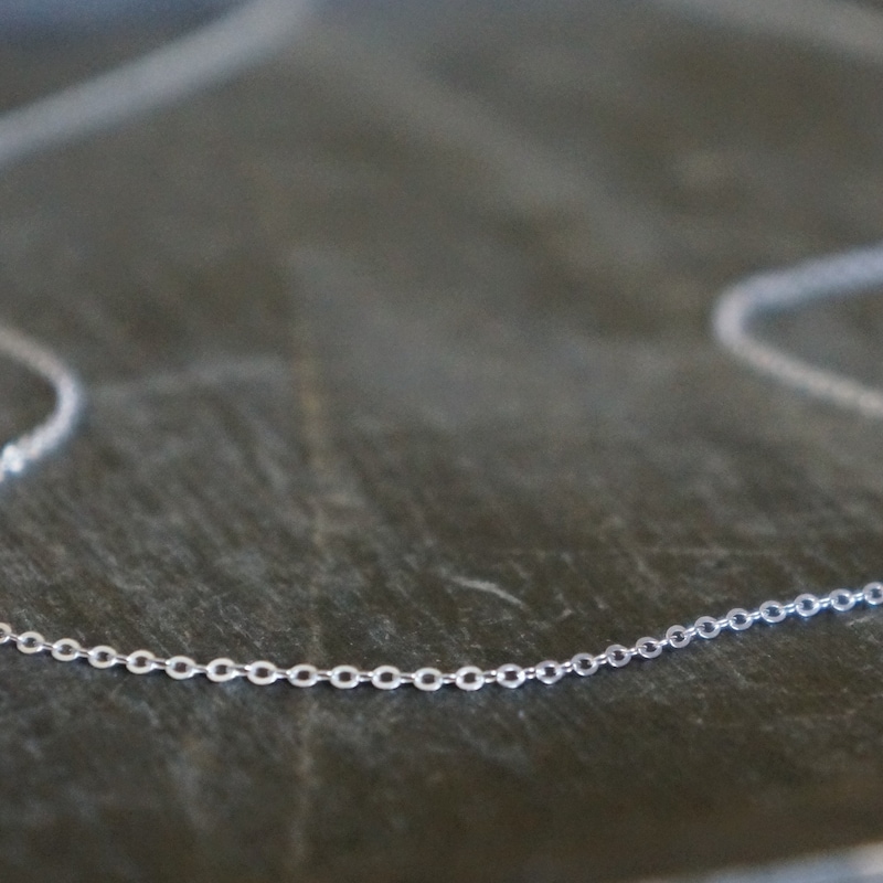 Silver Chain Necklace - Etsy