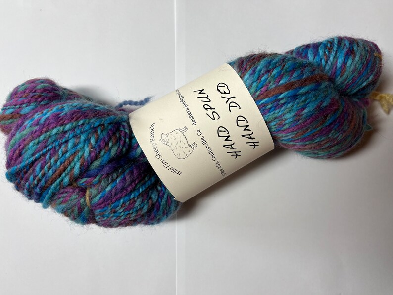 Hand Spun Yarn - Etsy