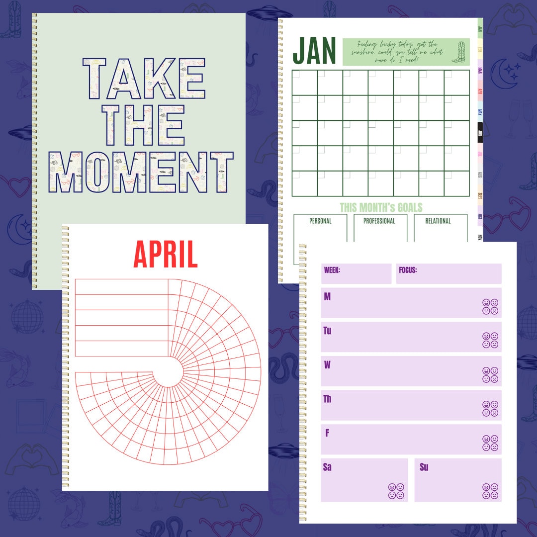 Swiftie Merch Digital Planner Digital Habit Tracker Goodnotes Planner ...