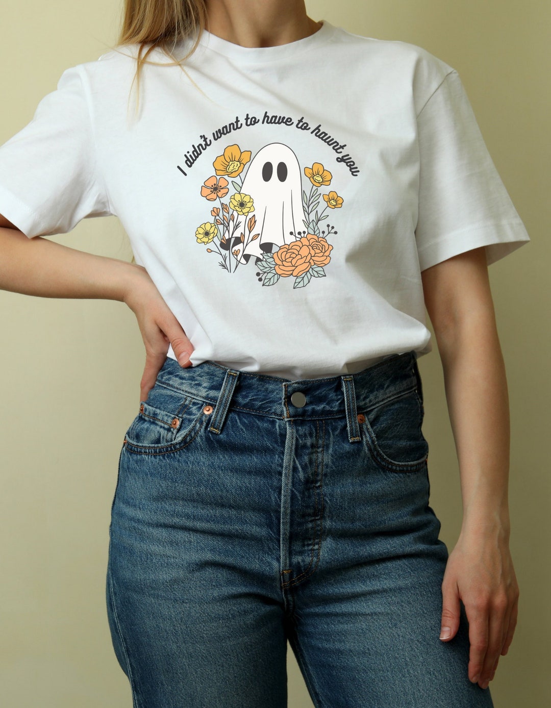 Folklore Taylor Swift Merch the Eras Tour Ghost T-shirt - Etsy