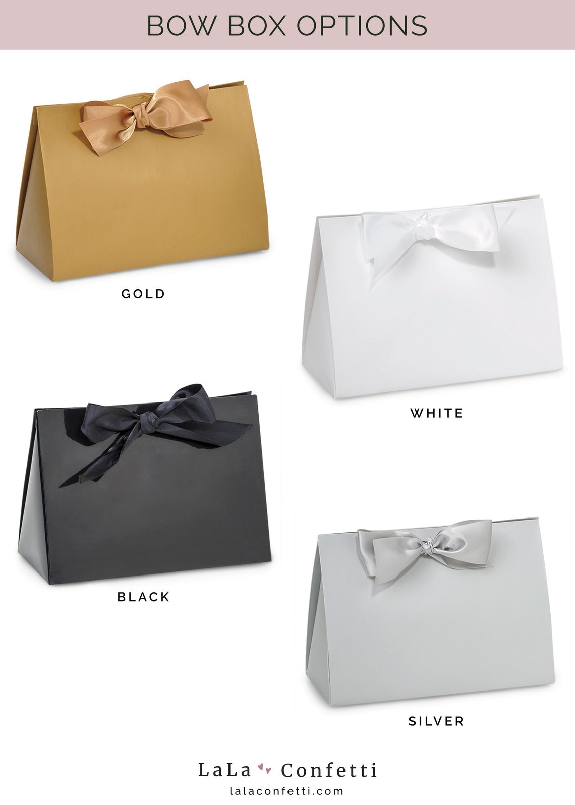 Personalized Gift Box With Bow Gift Box for Bridesmaid - Etsy
