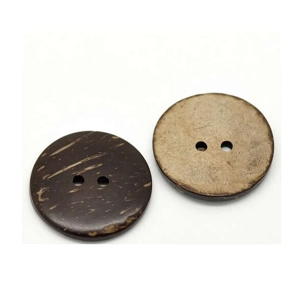 Coconut Shell Button - Etsy